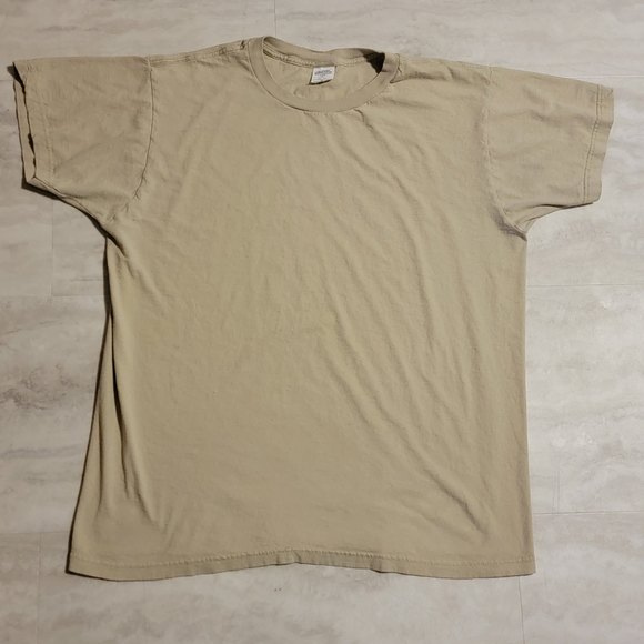 GAC | Shirts | Vintage Gac Mens Tan Blank Tshirt Made In Kentucky Large ...